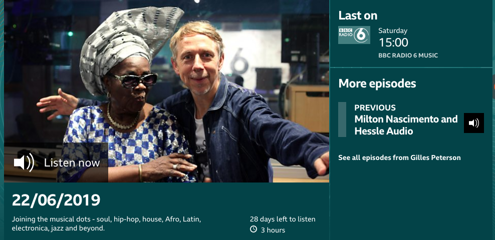 Gilles Peterson unveils our unreleased Ebo Taylor album - BBE Music - Barely Breaking Even