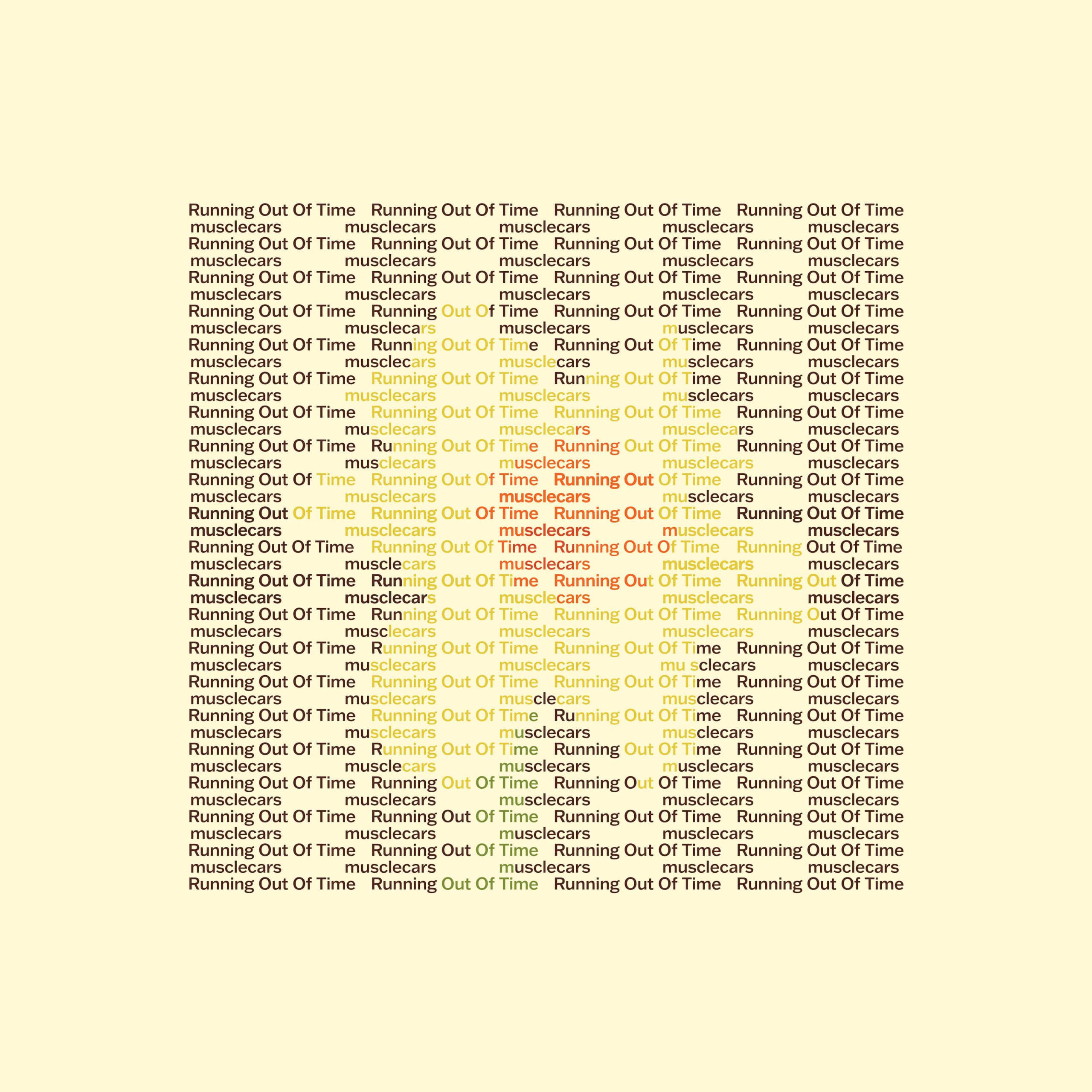 Running Out of Time - BBE Music - Barely Breaking Even