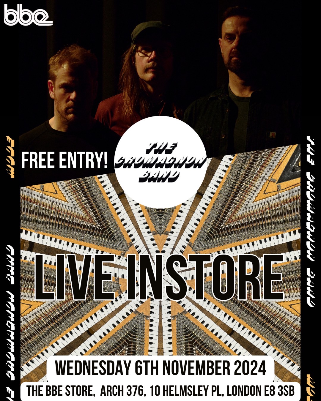 The Cromagnon Band: New album 'Mode' live at The BBE Store November ...