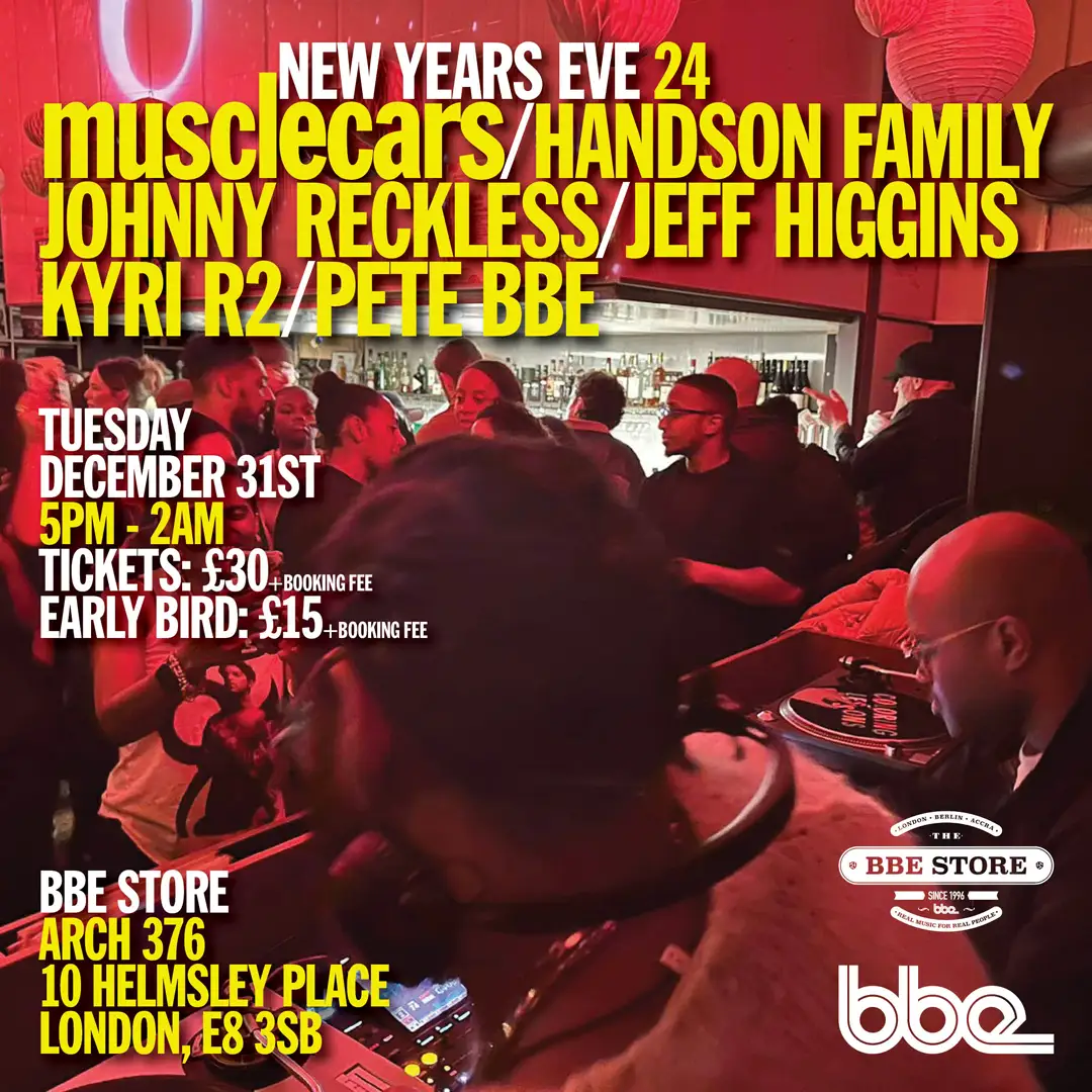New Years Eve at The BBE Store with musclecras , The Handson Family and ...