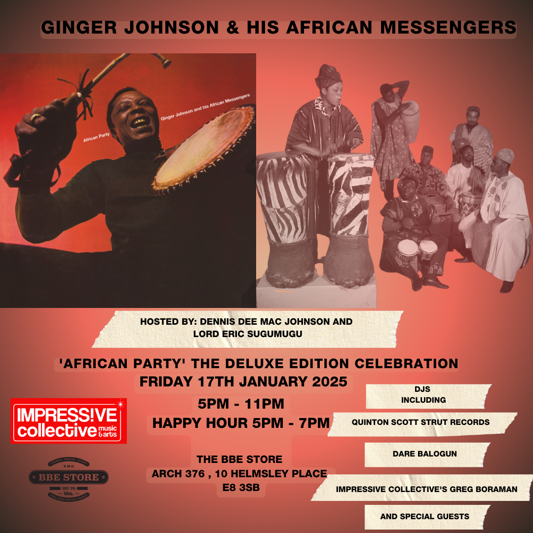 The BBE Store: Ginger Johnson & his African messengers 'African Party ...